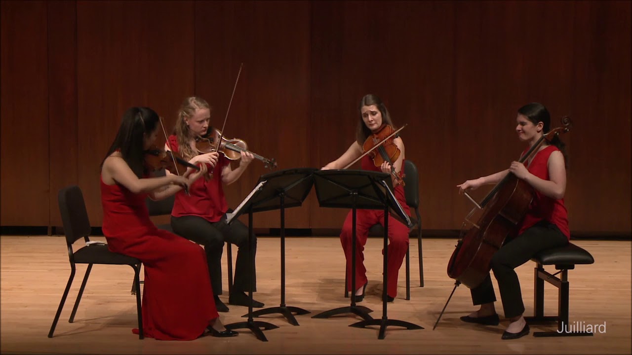 Schoenberg String Quartet No.4 - II. Comodo - YouTube