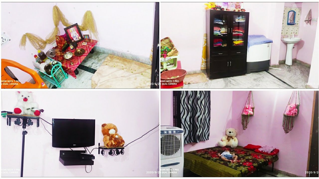 My 1BHK small house tour/ Indian middle class house tour/ rental ...