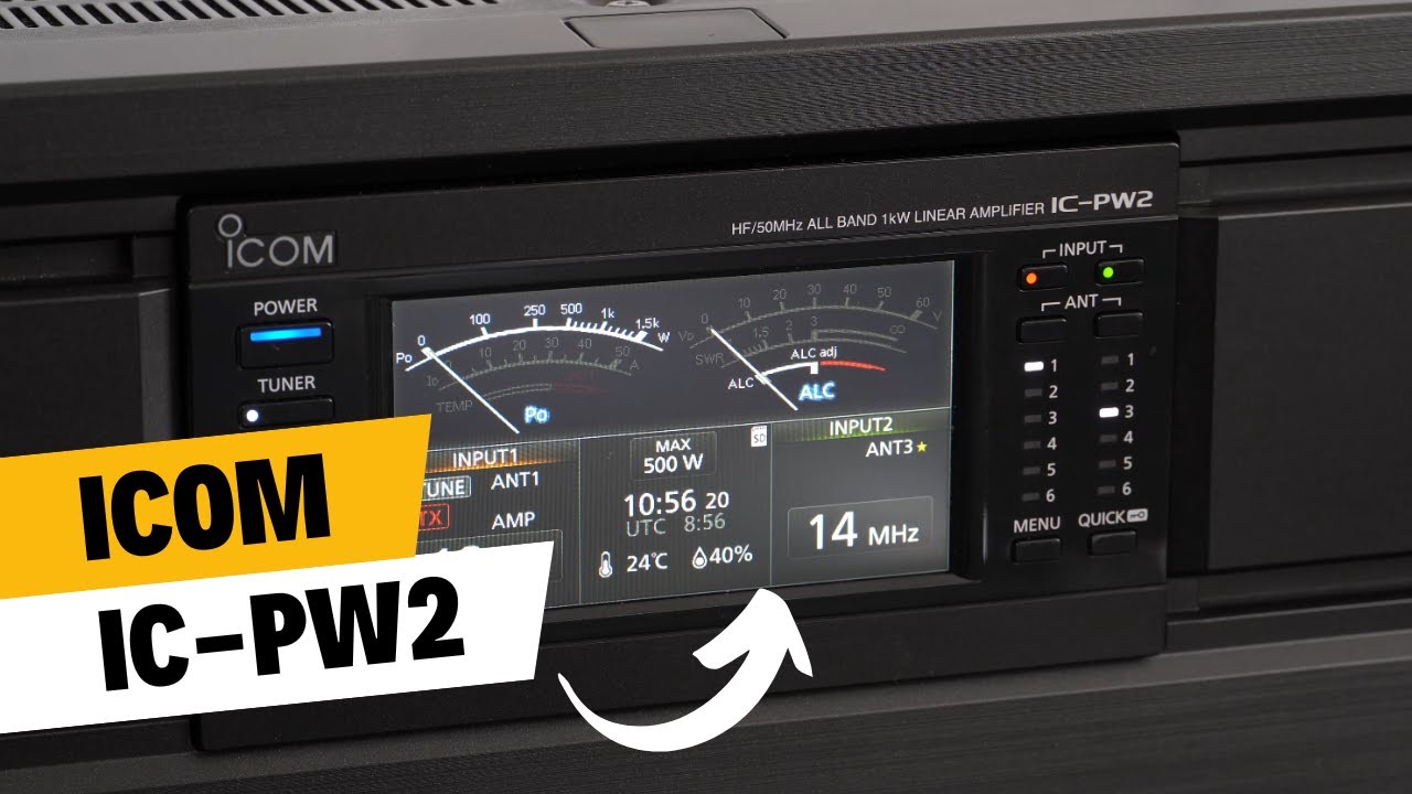 Vorstellung der ICOM IC-PW2 Endstufe. - YouTube