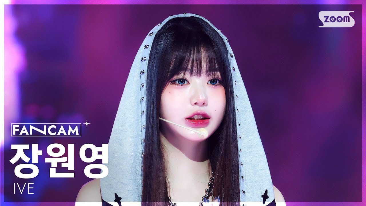 250907 SBS INKIGAYO 'XOXZ' IVE(아이브) JANG WONYOUNG (장원영) FACECAM - YouTube