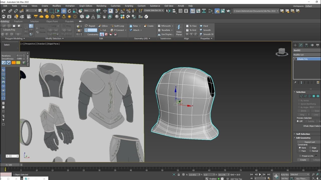 "How to Model Game Assets from Scratch in 3ds Max - YouTube