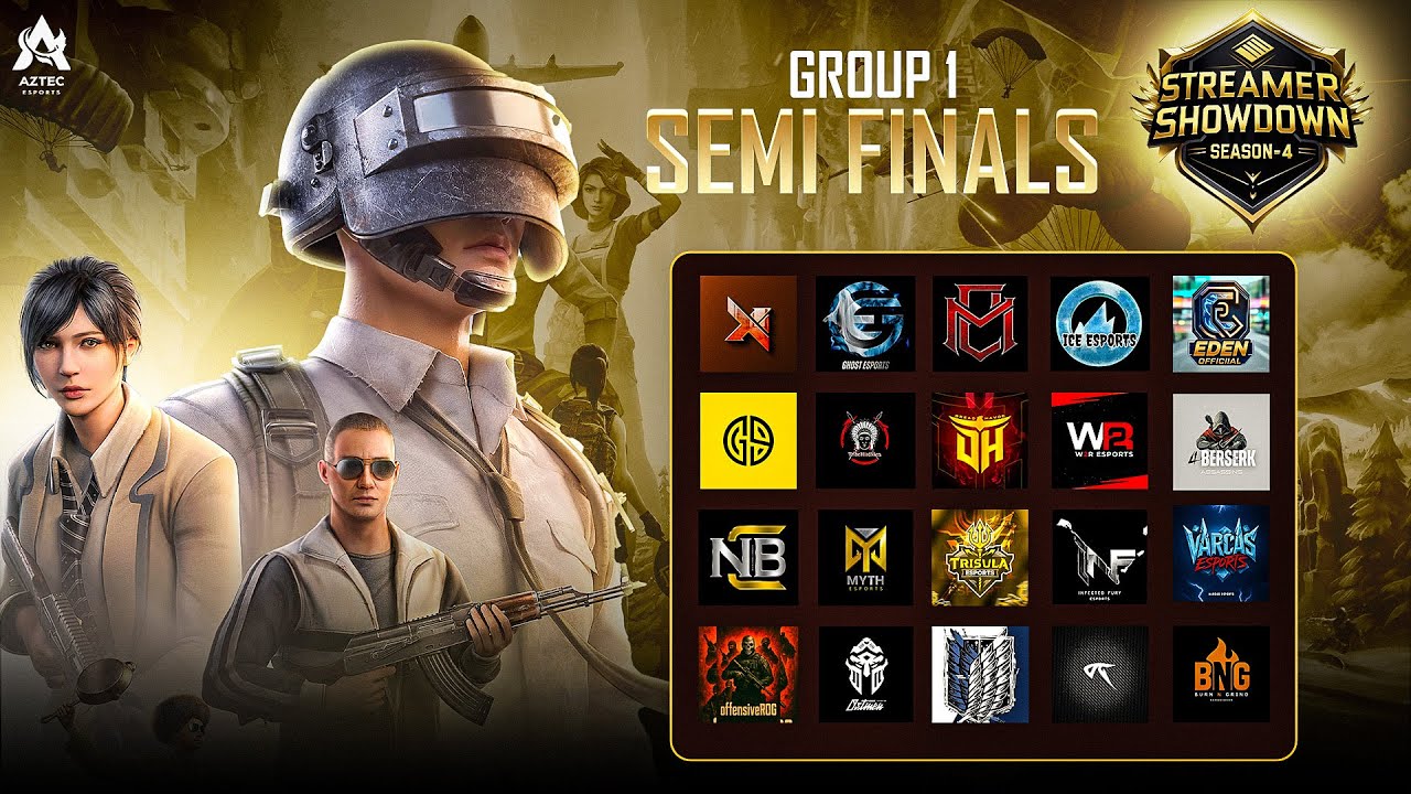 STREAMER SHOWDOWN SEASON 5 SEMI FINALS GROUP 2 PRESENTED BY AZTEC ...
