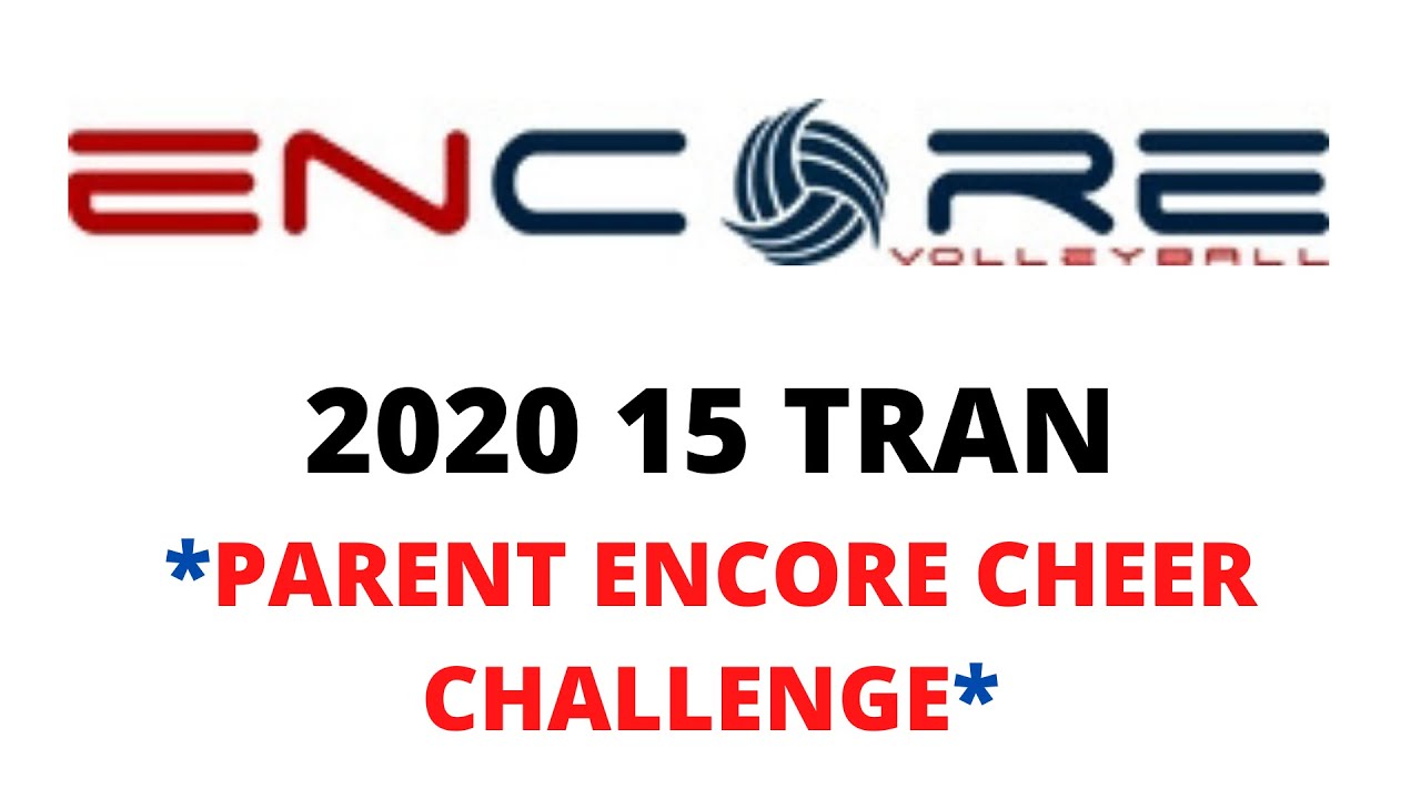 2020 Encore 15 TRAN: Parent Encore Cheer Challenge - YouTube
