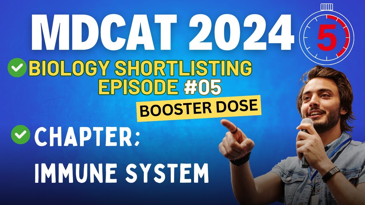 Immune system__MDCAT_Biology__Short Notes_Lecture #05 ( Complete ...