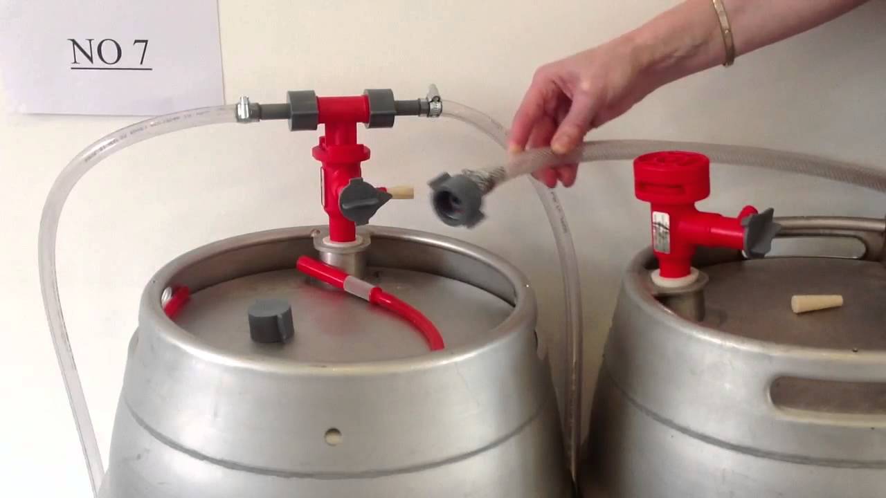 No7. DUAL CASK- Caskwidge Kit 9-11gal - Double Beerline Outlet - YouTube