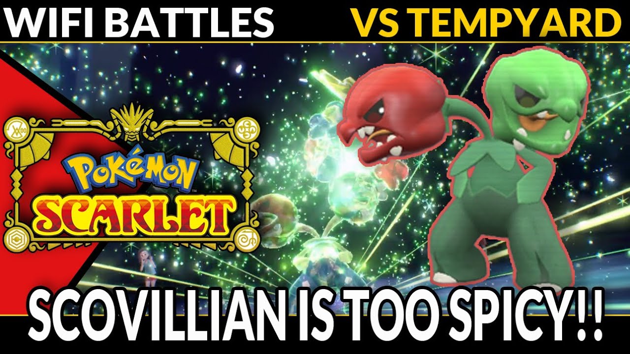 SCOVILLIAN IS TOO SPICY!! Pokemon Scarlet and Violet Wifi Battle Vs ...