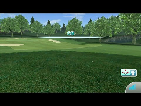 Wii Sports Club golf : playing golf on wiiu classic course on blind ...