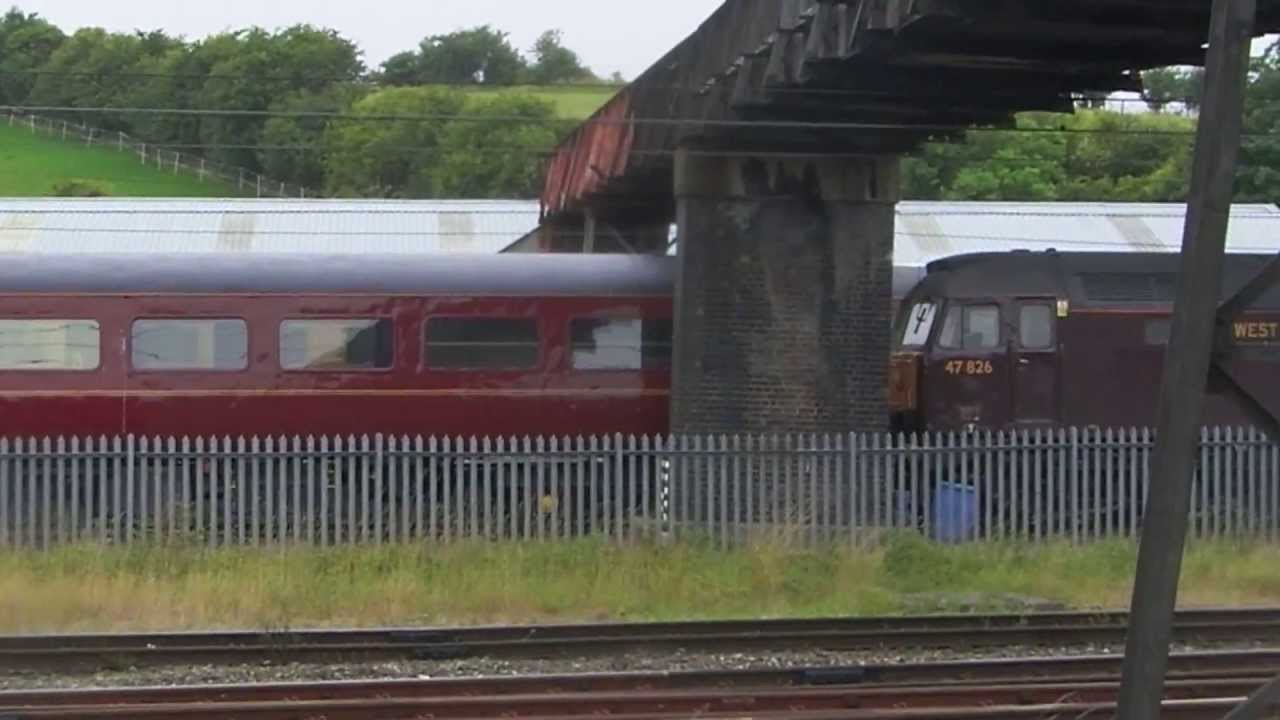 WCRC 47826 STABLED IN CARNFORTH STEAMTOWN SIGNAL BOX AREA 170813 - YouTube