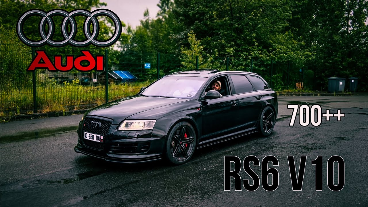 Une AUDI RS6 V10 de 700cv !!! - YouTube