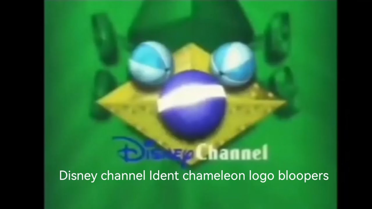 disney channel Ident chameleon logo bloopers - YouTube