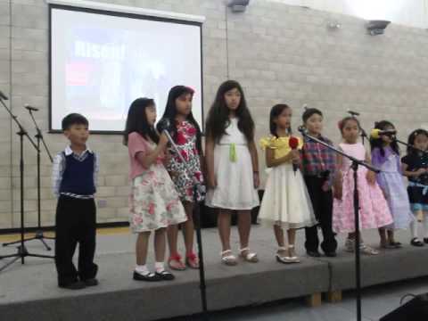 SD Fil-Am Children Sing: "O How He Loves You and Me" for Easter - YouTube