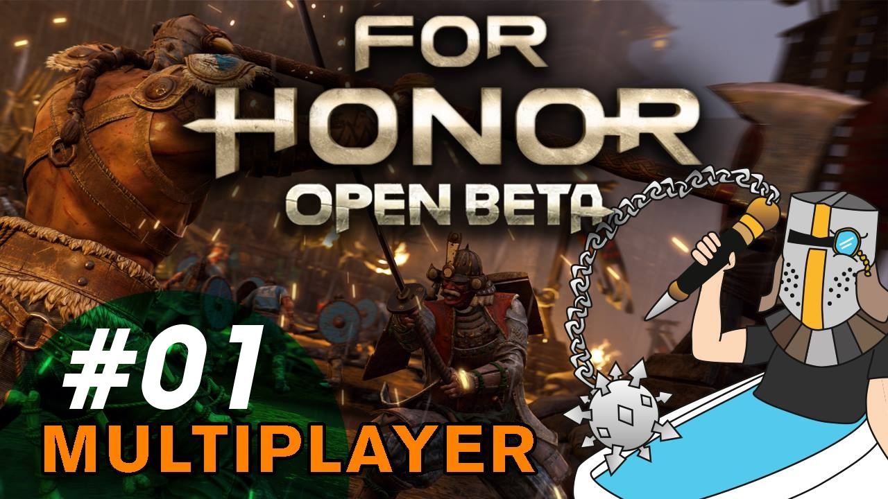 For Honor Knight Faction: Warden Gameplay - For Honor Open Beta - PC ...