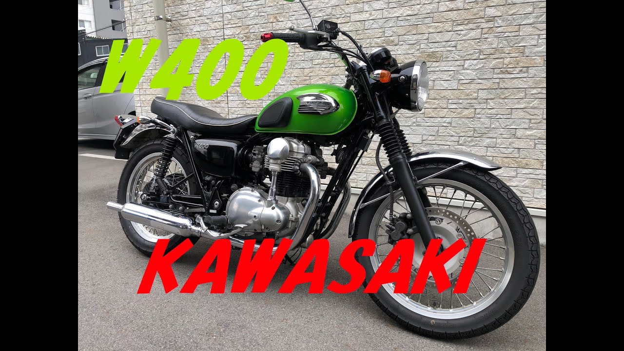 KAWASAKI W400 - YouTube