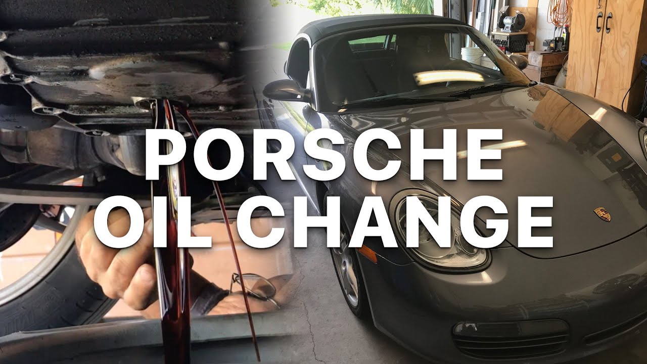 How To Change The Oil On A Porsche Boxster S 987 987 YouTube