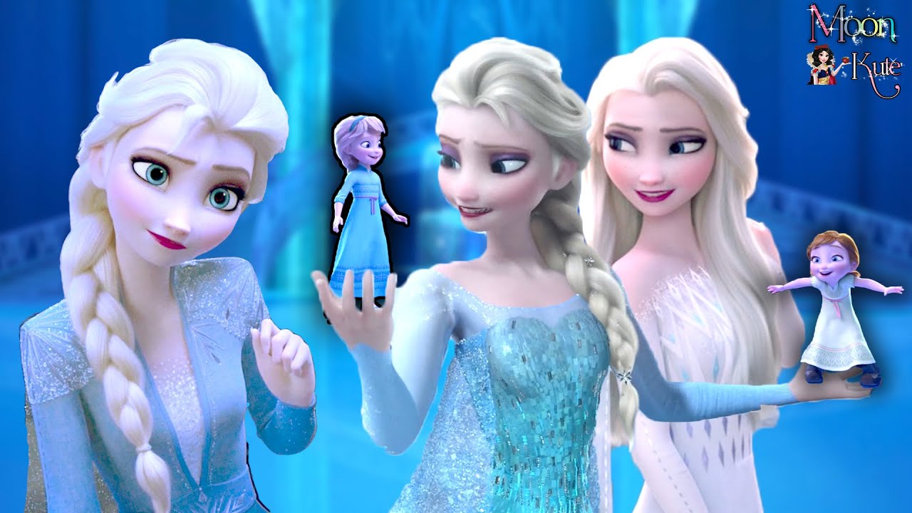 Elsa meets little Elsa #2 - Turning Tiny ! - YouTube