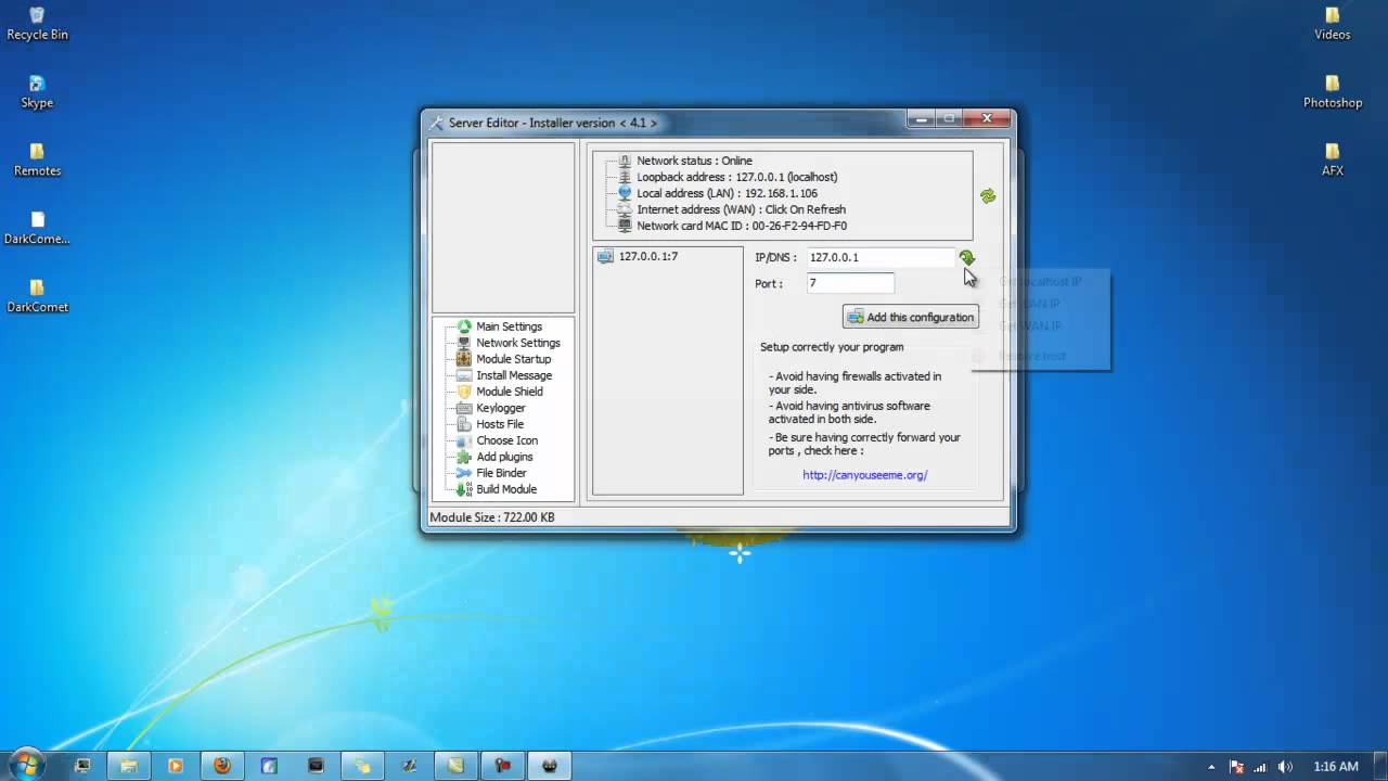 DarkComet-Rat 4.2 | Installation Guide and Downloads - YouTube