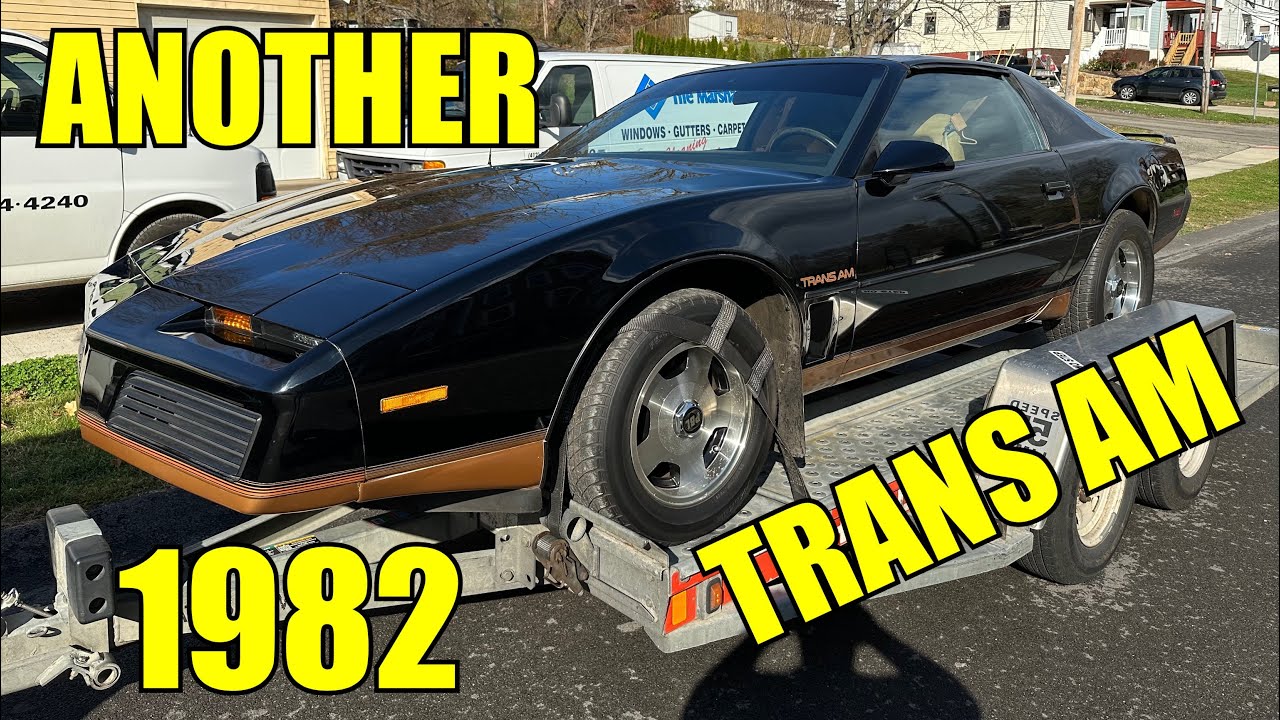 I Picked Up Another 1982 Pontiac Trans Am !!! - YouTube