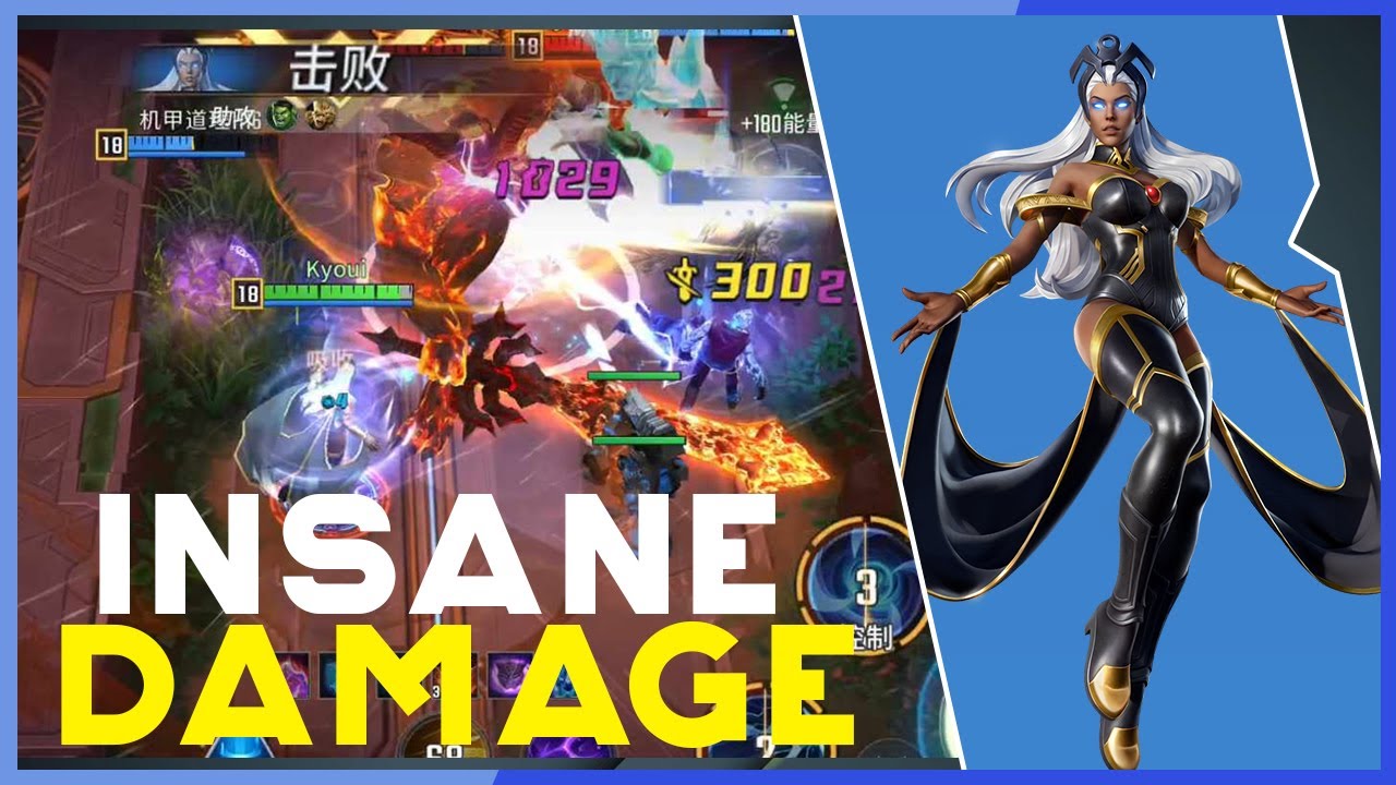 Storm Insane Build | Marvel Super War - YouTube
