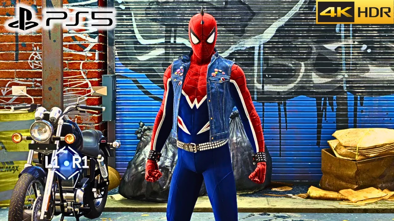 Marvel's Spider-Man Remastered PS5 Side Missions Part 3 Spider-Punk ...