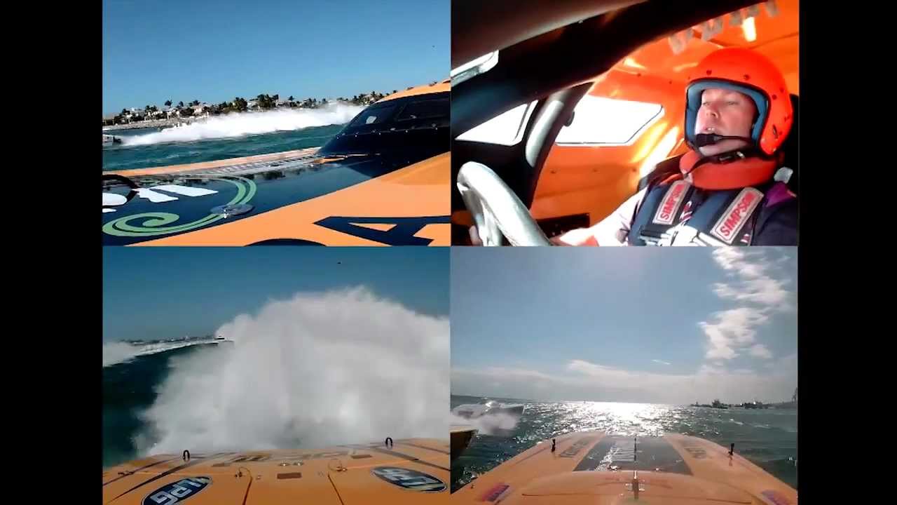 Super Boat International 2012 - Team CRC almost collides with Team ...