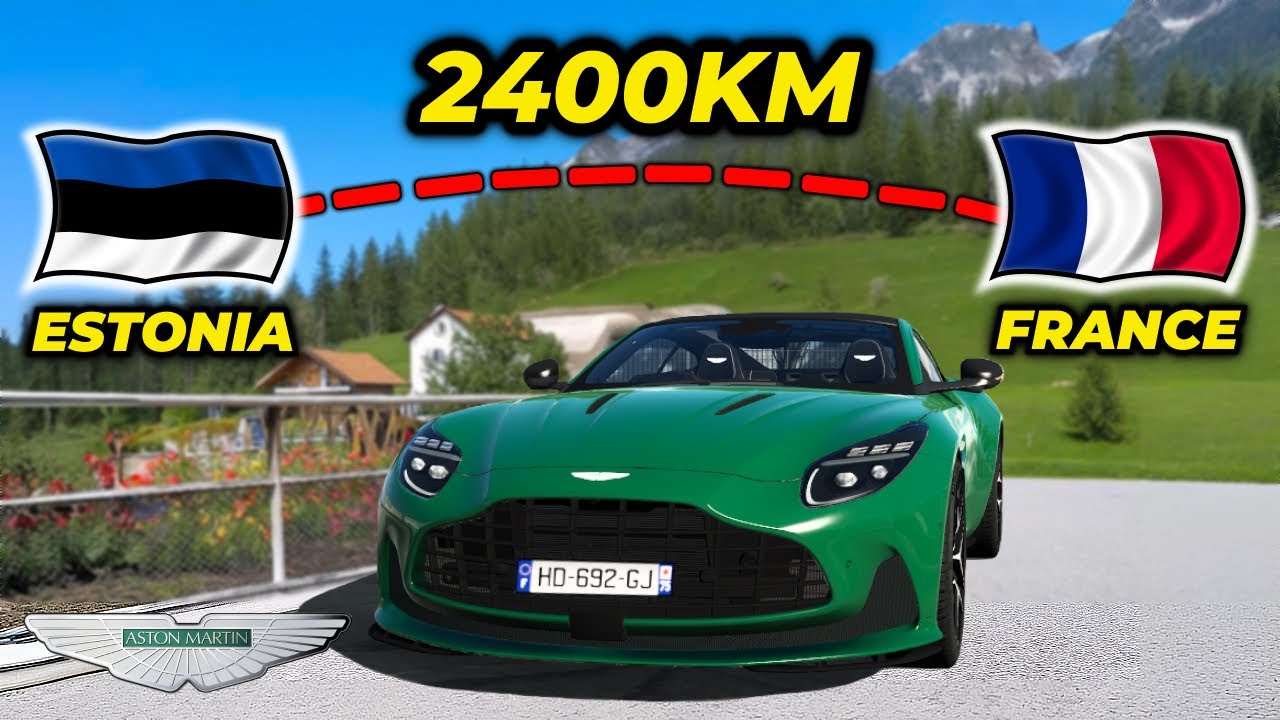 ETS2 Longest Road Trip – Tallinn to Paris | Estonia to France ...