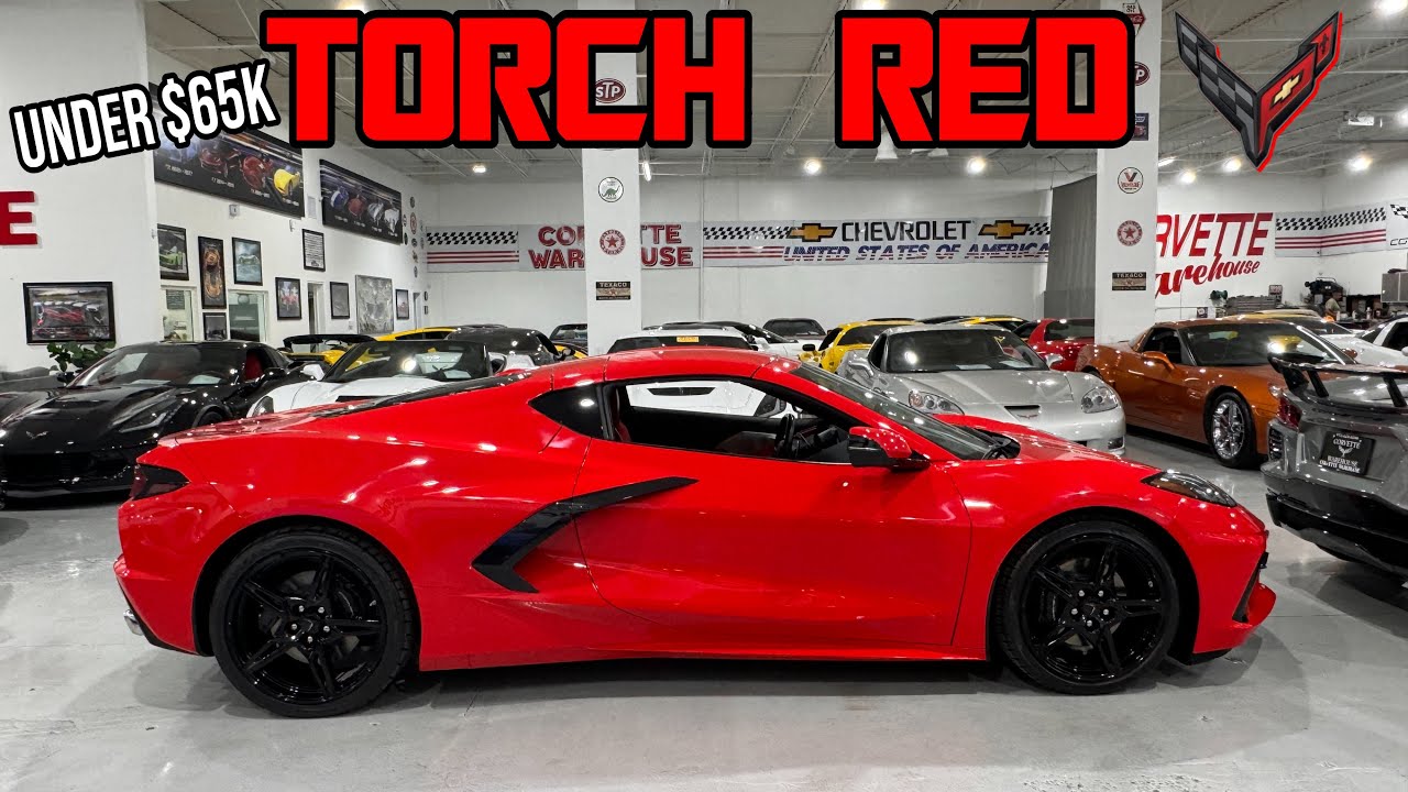 2020 C8 Corvette - Torch Red 2LT - YouTube