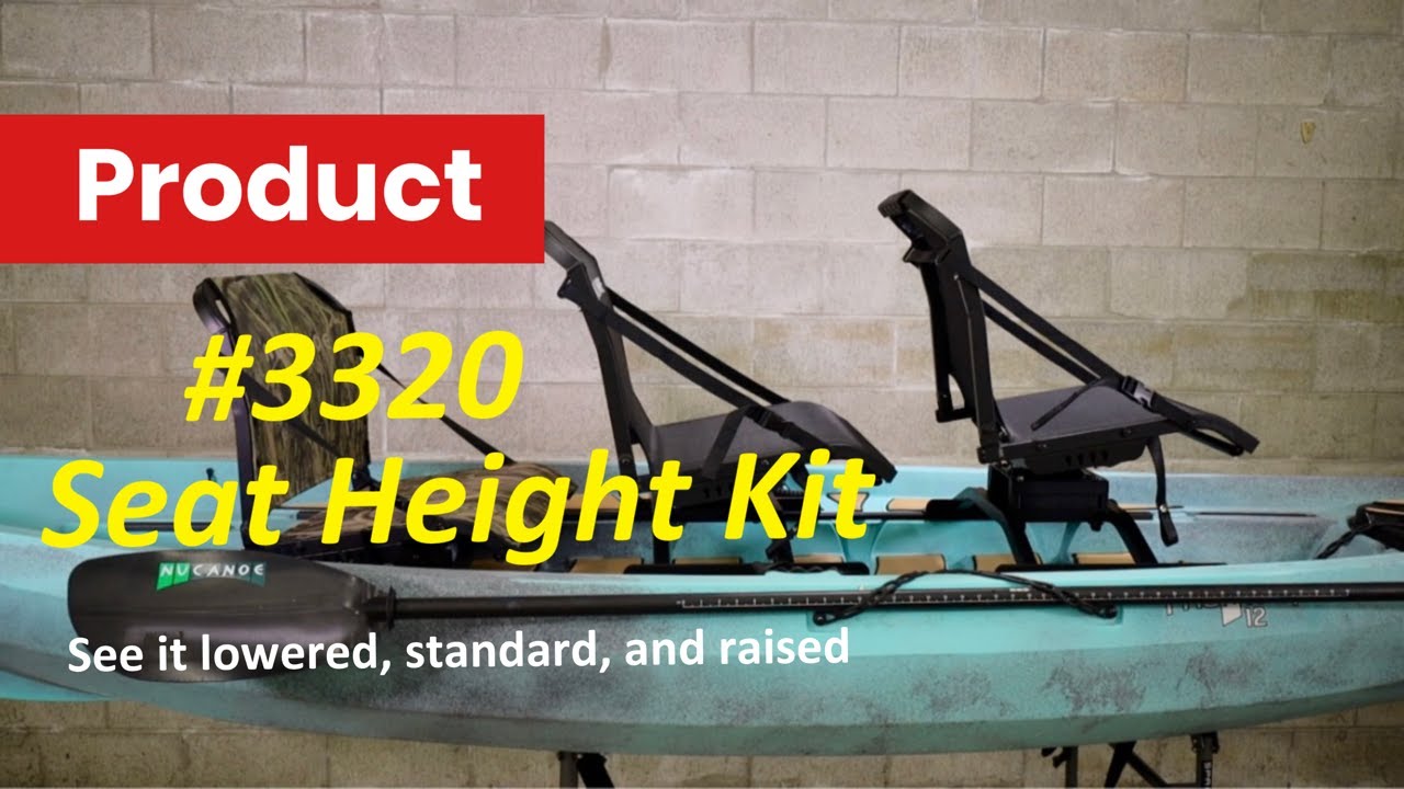 NuCanoe Seat Height Kit | #3320 - YouTube
