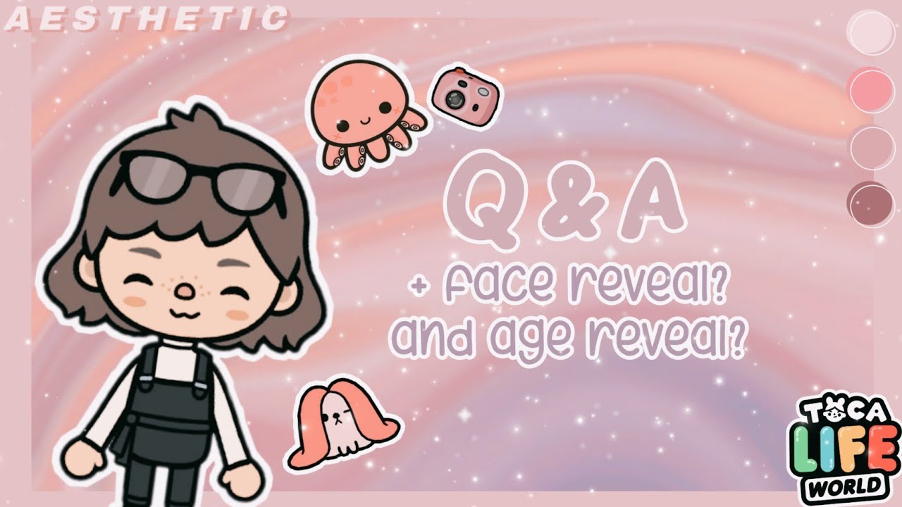 🍓 Q&A + Face reveal and Age reveal? // 1K subs special!! // toca life ...