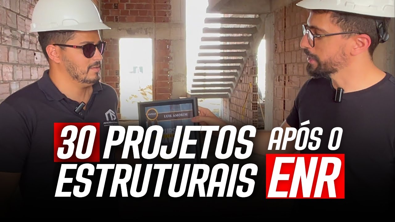 #26 ENGENHEIRO FAZ 30 PROJETOS APÓS O ENR | PODCAST ESTRUTURAL NA REAL ...