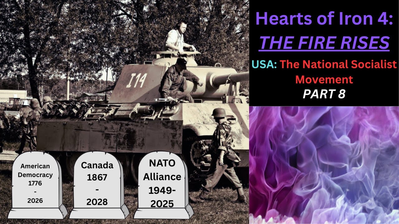 (Part 8) "Liberating" Mexico and Central America. HOI4 The Fire Rises ...