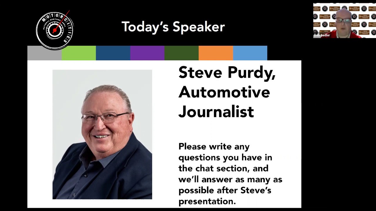 MotorCities at Home # 1 | Steve Purdy -Mascots in Motion | May 15, 2020 ...