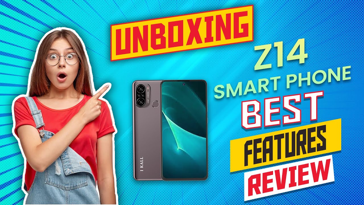 I Kall Z14 | 20MP Rear 13MP Front Camera | 4GB RAM, 64GB Storage ...