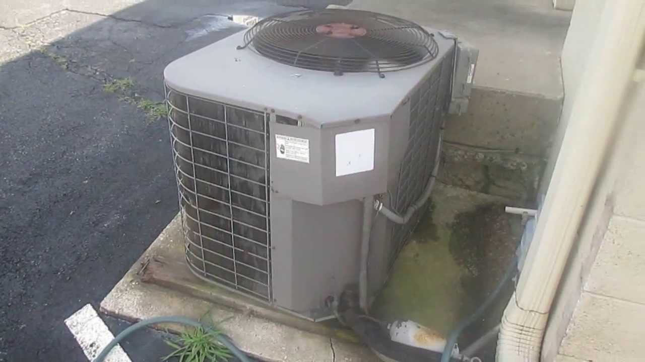 Old Unitary Products Corp. HVAC Unit - YouTube