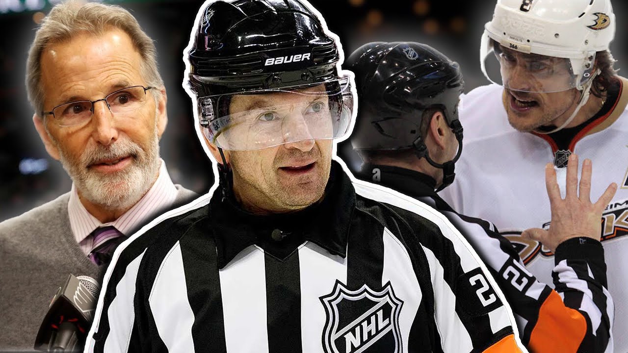 NHL Ref on Respect With Coaches and Players - YouTube