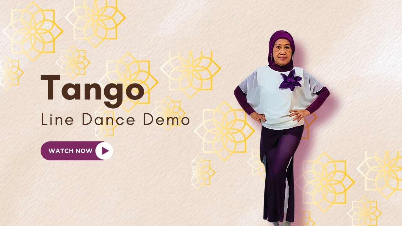 Tango Line Dance Demo | Choreo : Maggie Gallagher (UK) | July 2025 | Absolute Beginner - YouTube