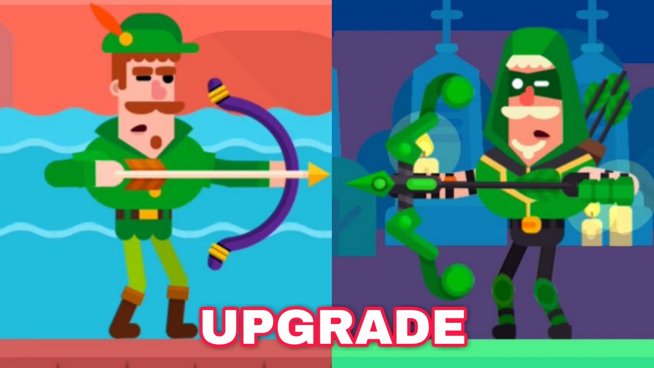 Bowmasters Gameplay Robin to Robin The QuickShooter - YouTube