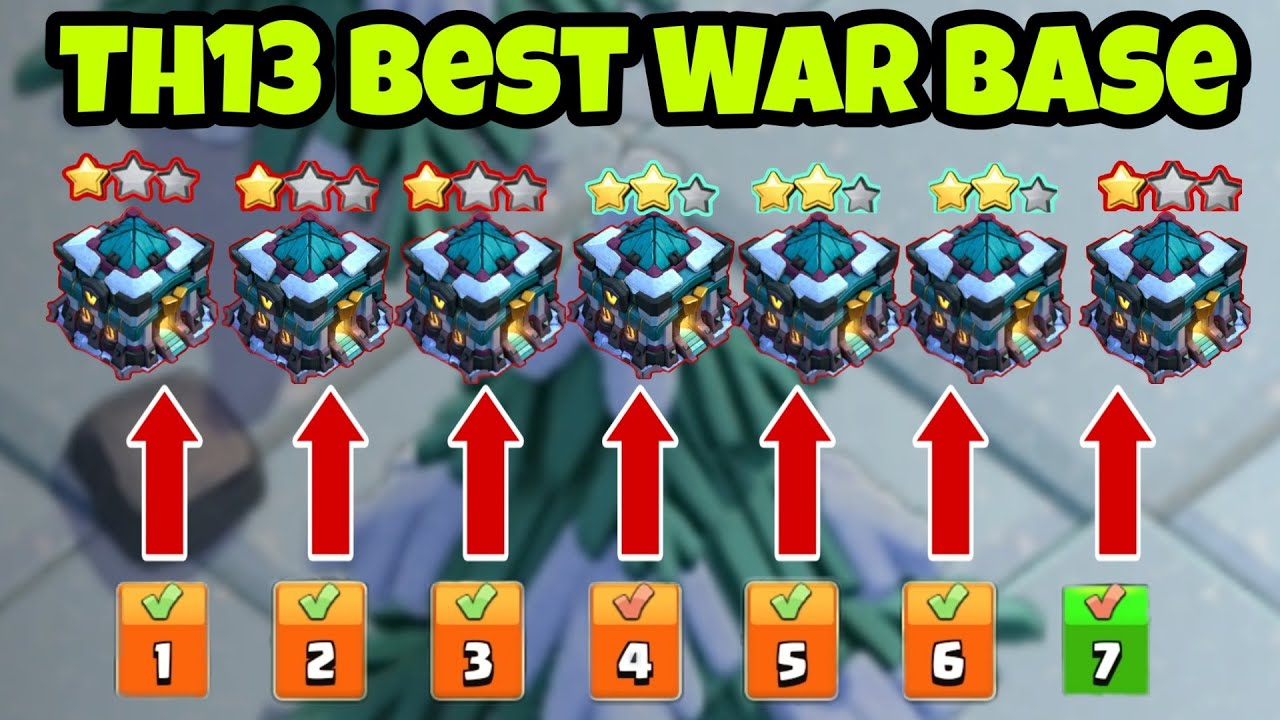 TH13 Amazing + Complicated War Base +Link For With Replay | (Link in ...