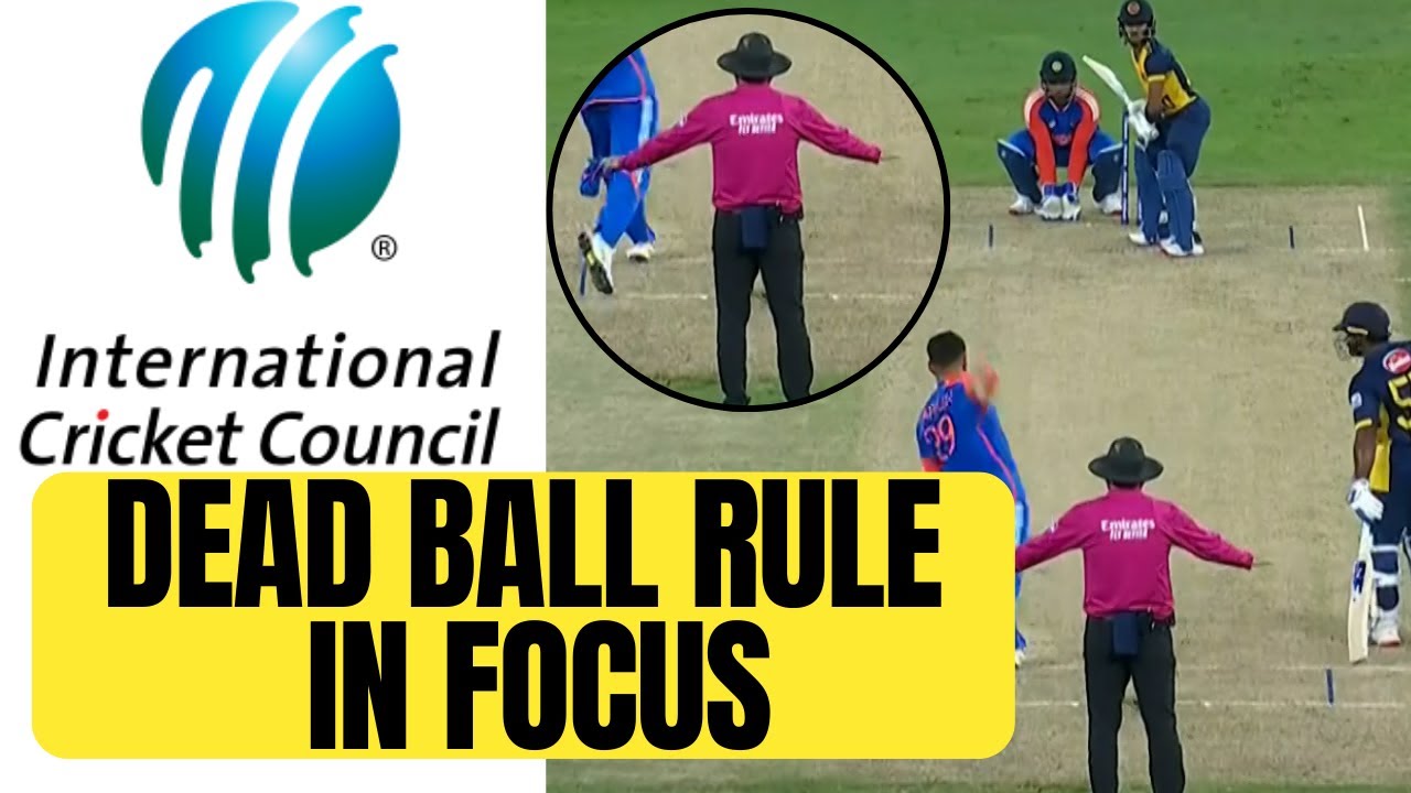 EXPLAINED - Why umpire signaled dead ball and denied 6 runs to Sri ...