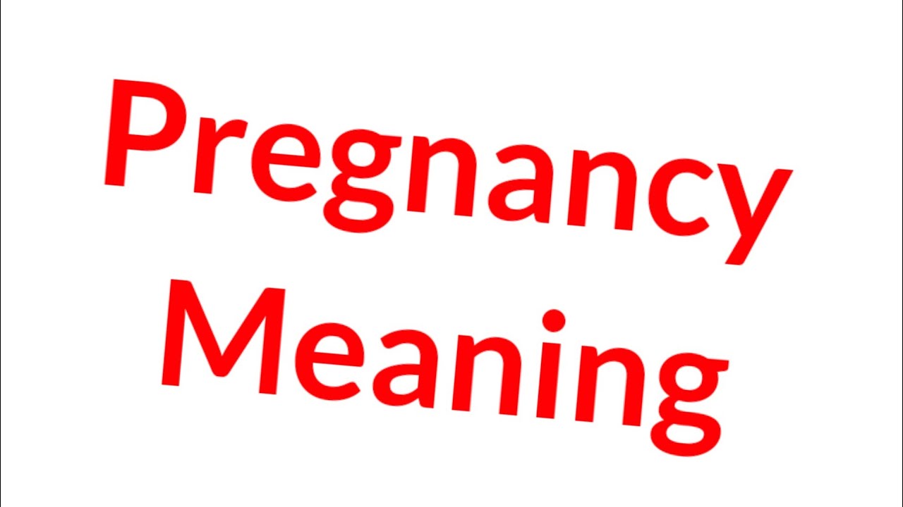 Pregnancy Meaning | Pregnancy Meaning In English | Meaning Of Pregnancy ...