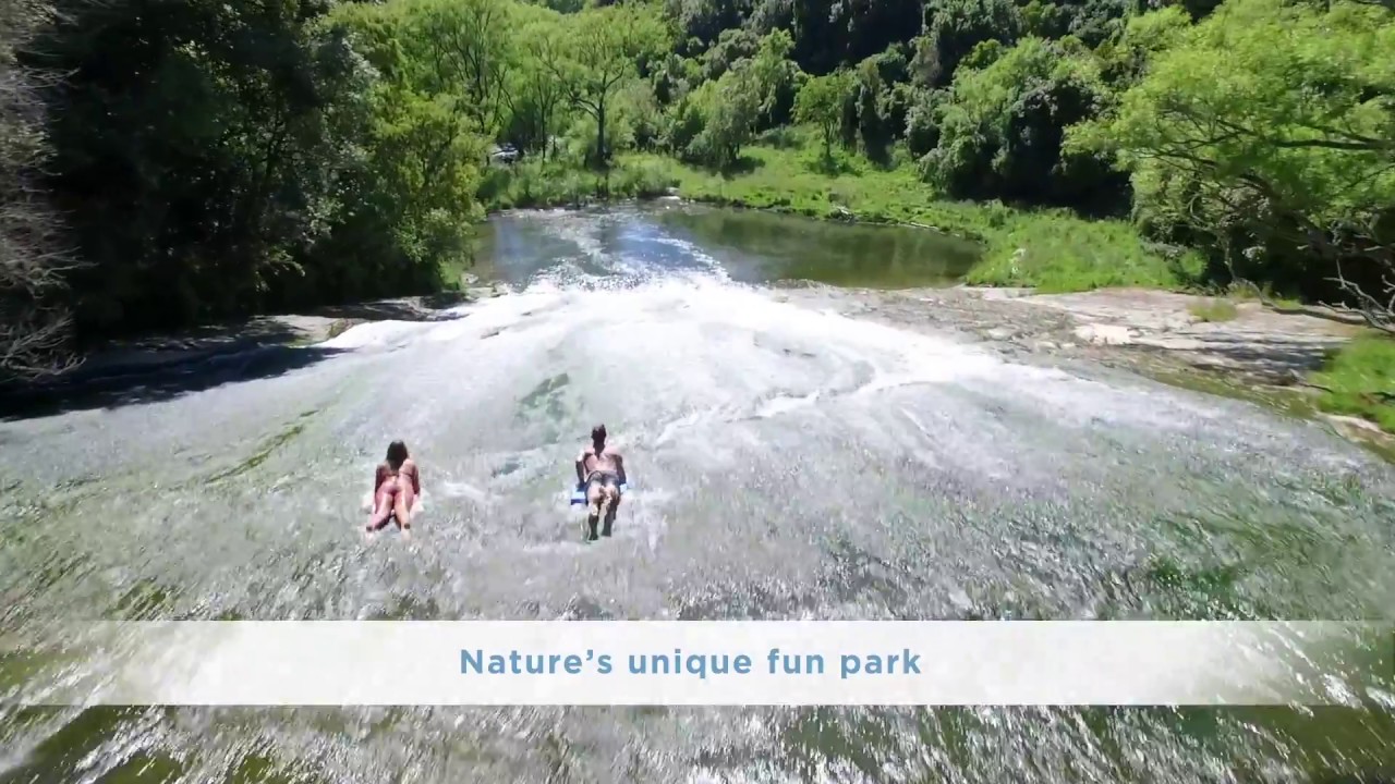 Tairawhiti Gisborne - Rere Rockslide - YouTube