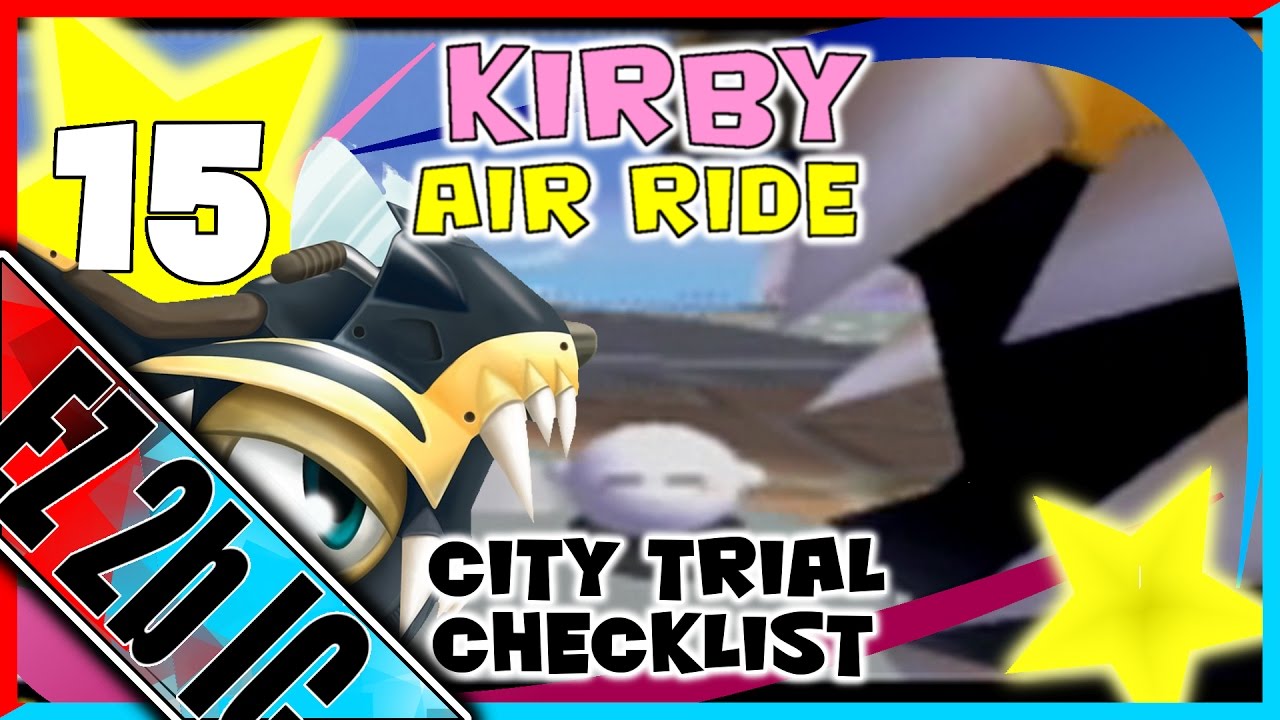 Rex Wheelie! [Kirby Air Ride - City Trial Part 15] (2b) - YouTube