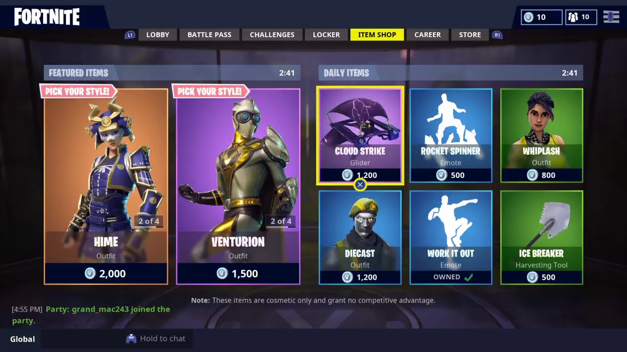 "Last Season 5 Item Shop" - YouTube