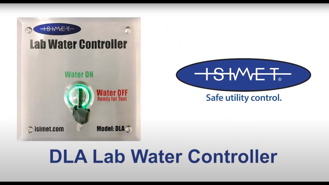 ISIMET Water Controller for Drug Testing Labs (DLA) - YouTube