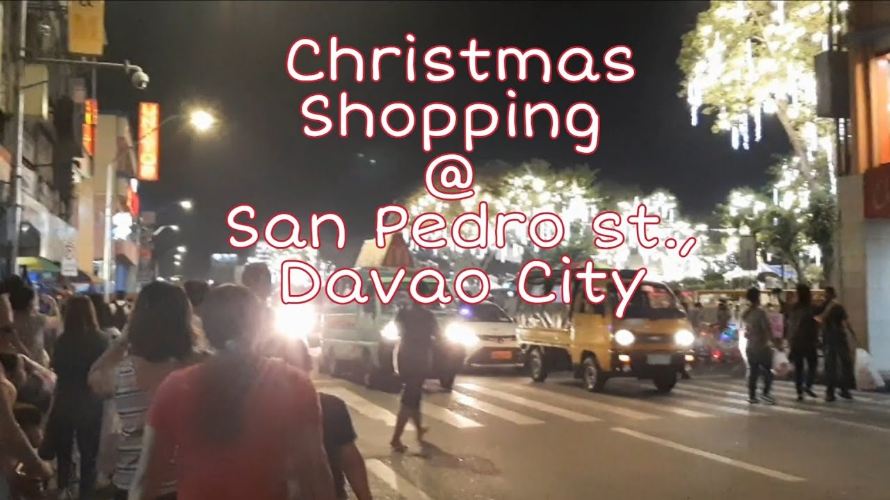 Tour Davao City San Pedro st. | Unitop | Lachmi Mall #ChristmasShopping ...