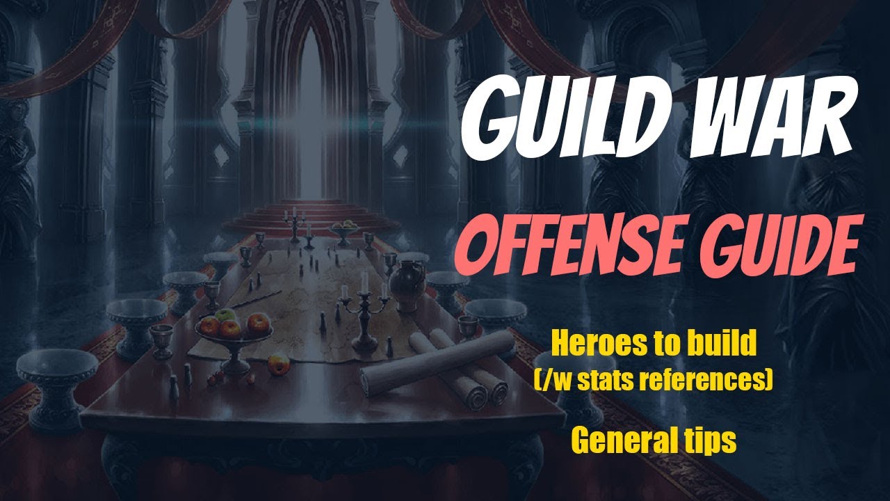 [Epic Seven] GW Offense: Heroes to build & general tips - YouTube