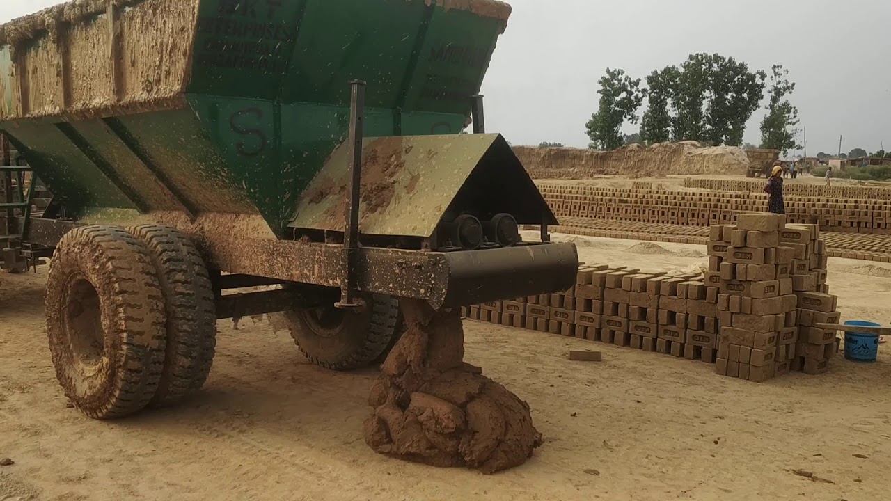 Clay mixing machine and brick making machine manufacturer call at ...