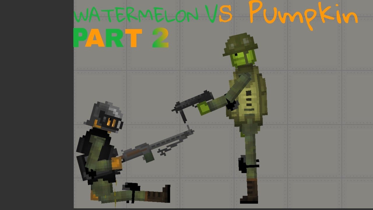 Watermelon VS Pumpkin [Part 2] - YouTube