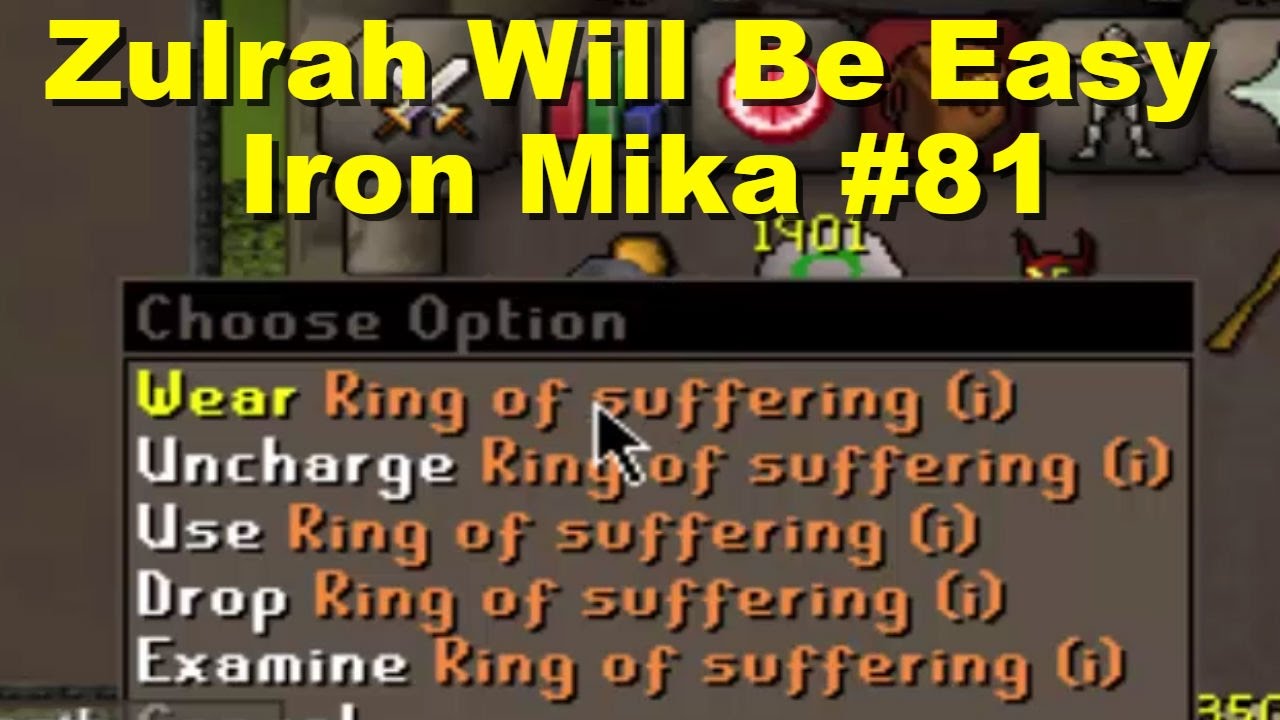 BEST RING IN THE GAME? (Iron Mika #81) (OSRS IRONMAN) - YouTube