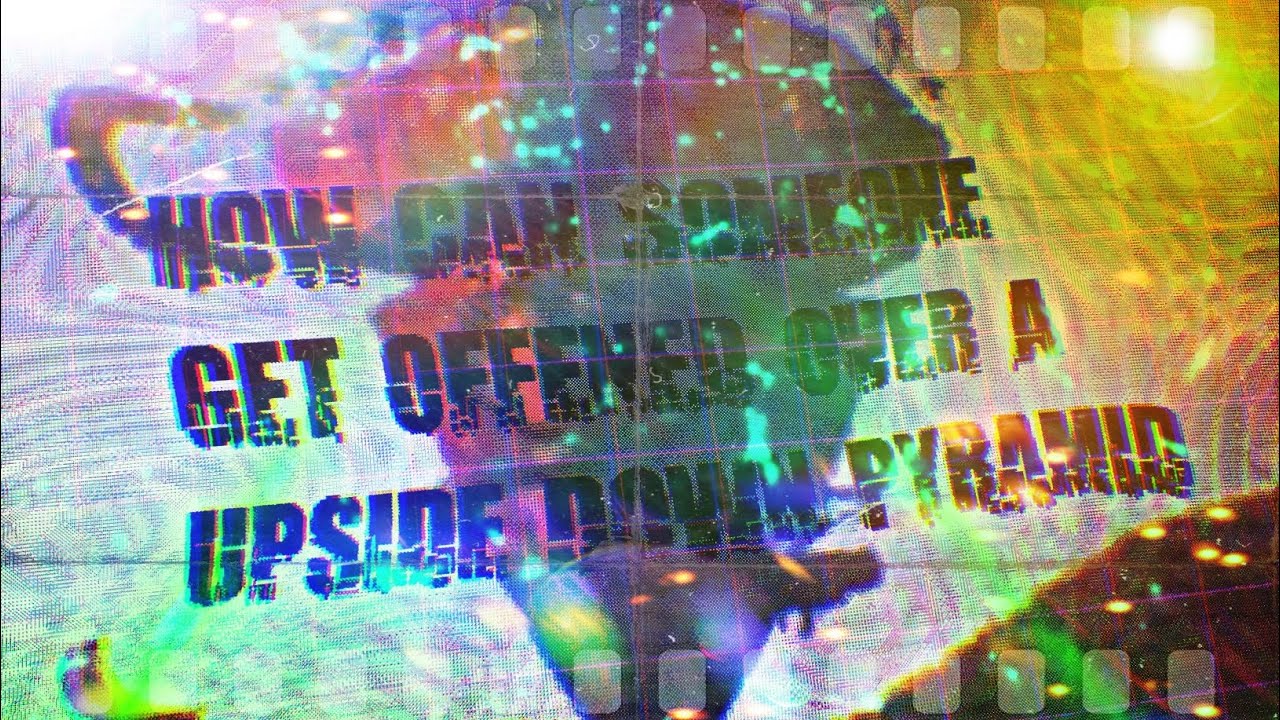 How Can Someone Get Offended Over A Upside Down Pyramid - YouTube