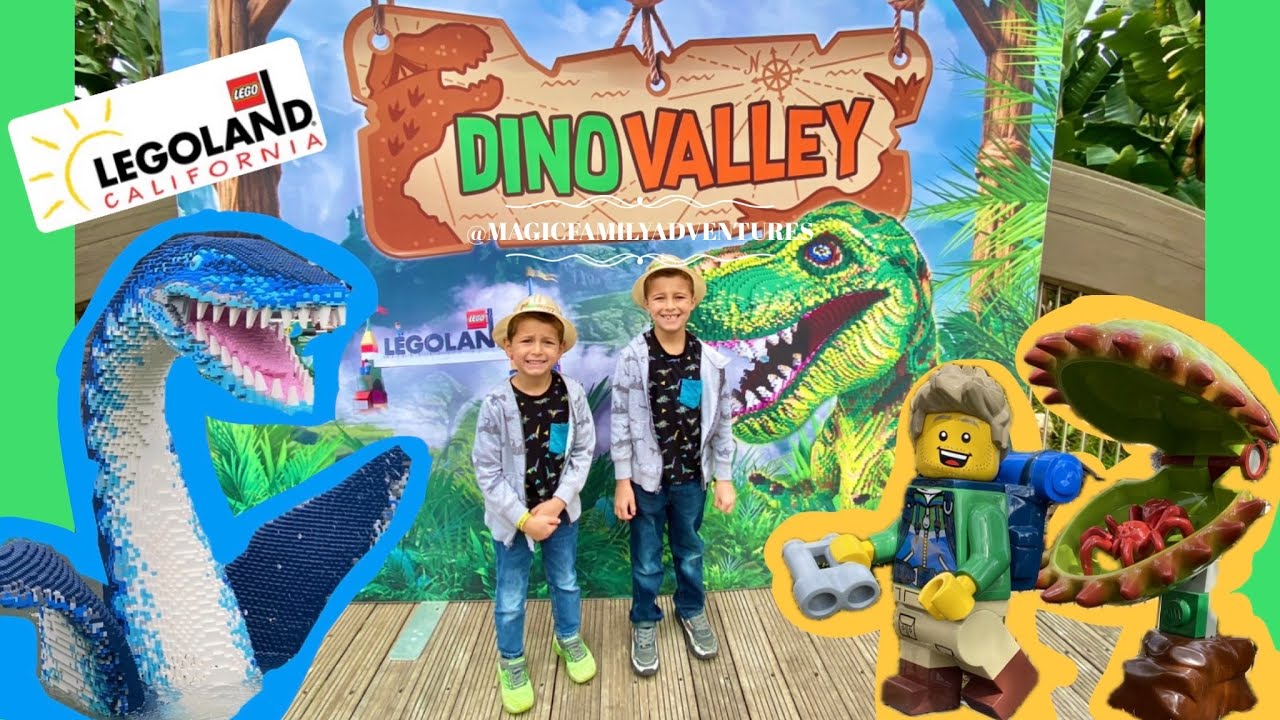 Exploring the Brand New Dino Valley Area at LEGOLAND California Resort ...